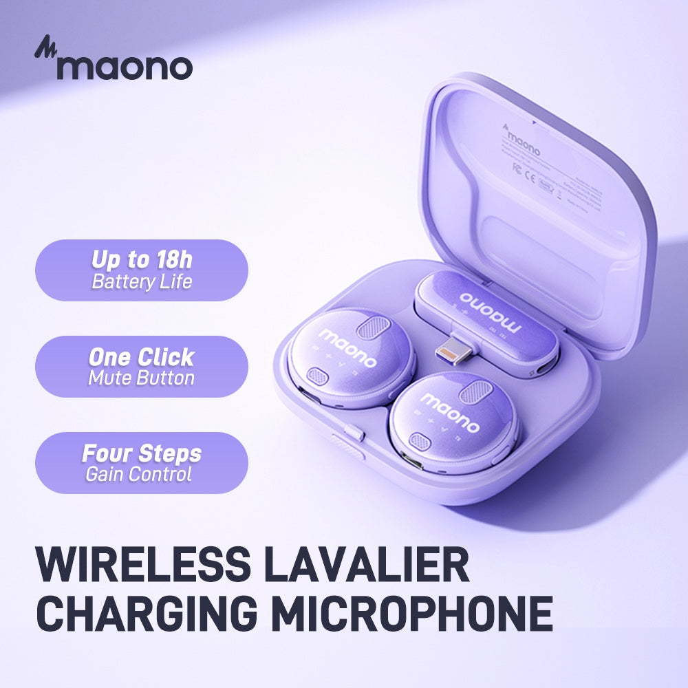 Maono WM620 Lavalier Wireless Microphone