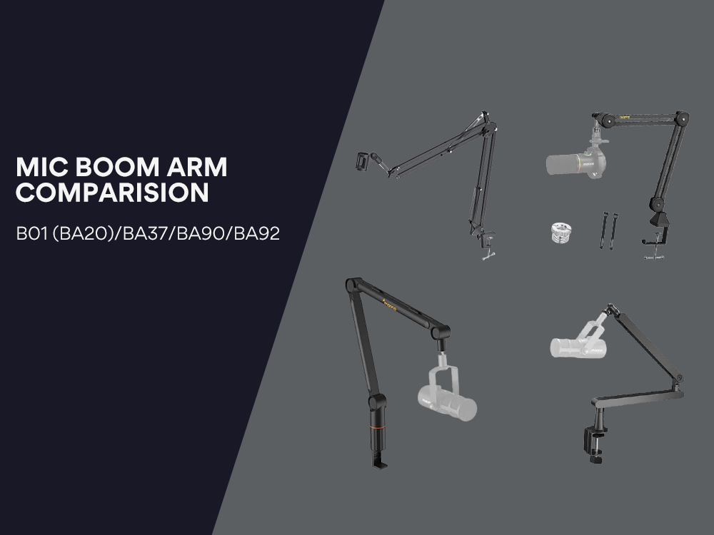Maono Microphone Boom Arm Complete Comparison