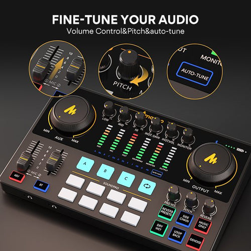 Maonocaster AME2 Audio Interface & Podcast Equipment | MAONO