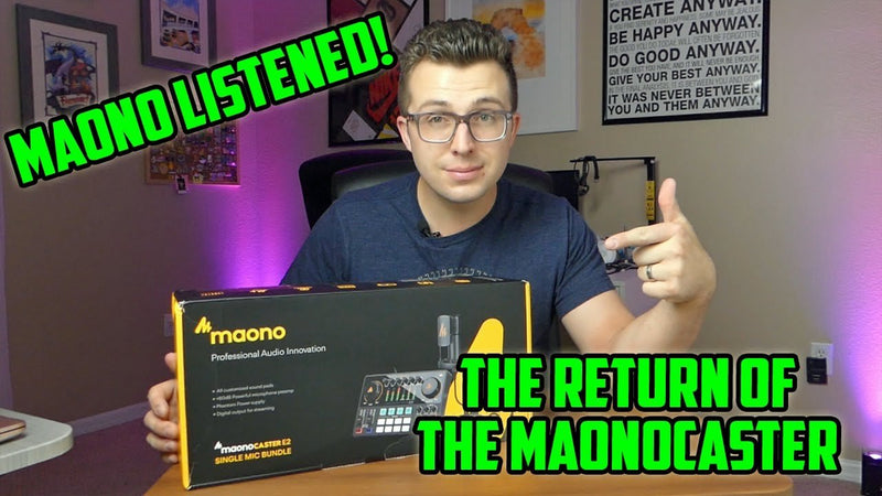 Maonocaster E2 Audio Mixer & Interface | Maono