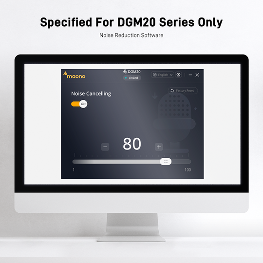 DGM20 GAMERWAVE Condenser USB Gaming Microphone | MAONO