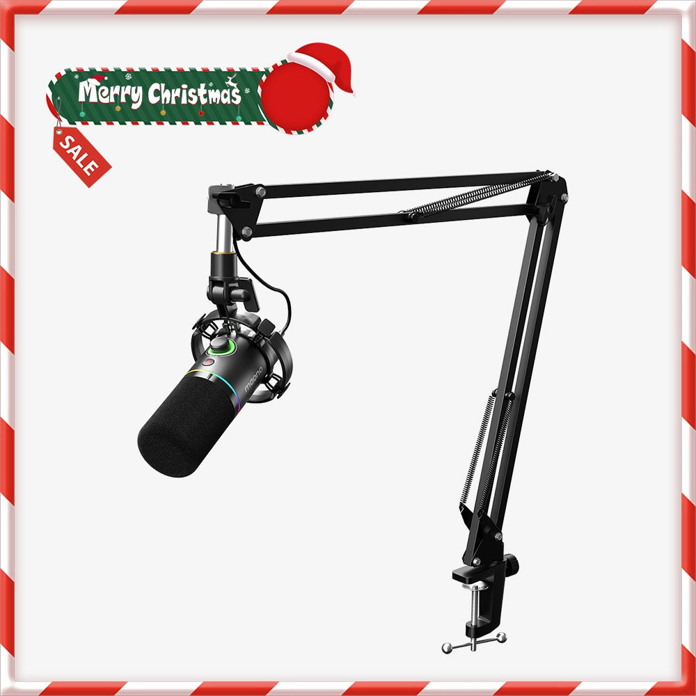 MAONO PD200X XLR/USB Dynamic Microphone Set with Boom Arm