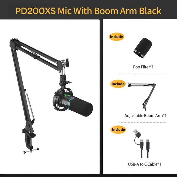 MAONO PD200X XLR/USB Dynamic Microphone