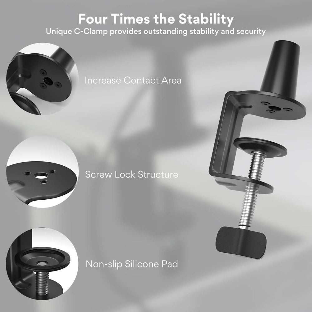 BA92 Microphone Boom Arm Stand | MAONO