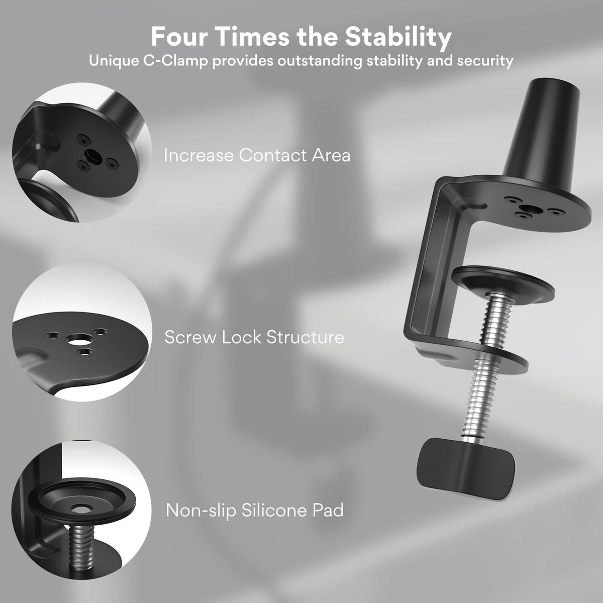 BA92 Microphone Boom Arm Stand | MAONO