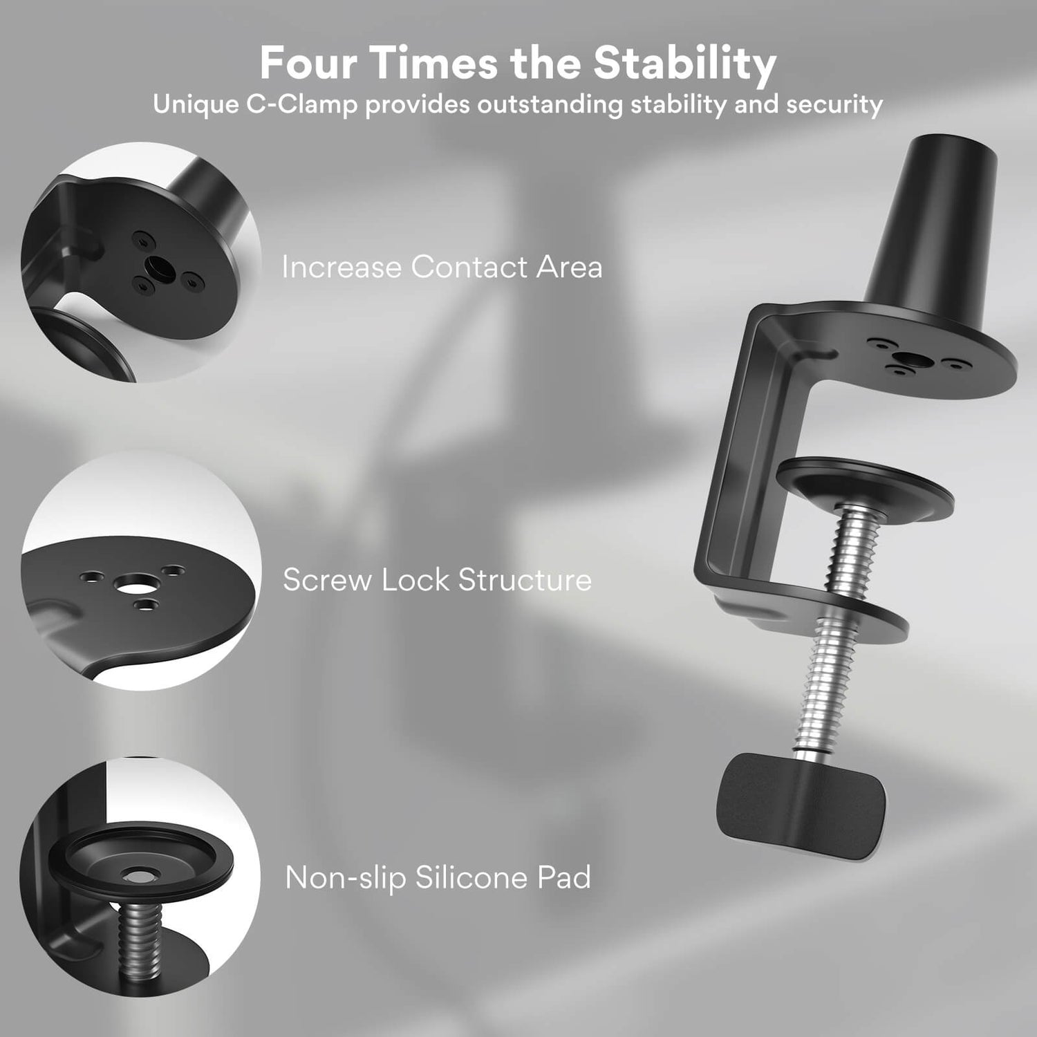 BA92 Microphone Boom Arm Stand | MAONO