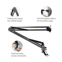 Microphone Suspension Boom Scissor Arm Stand | Maono AU-B01 - Maono ...