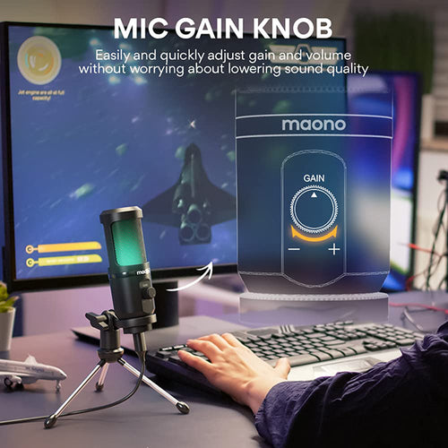 PM461 Condenser USB Microphone | MAONO