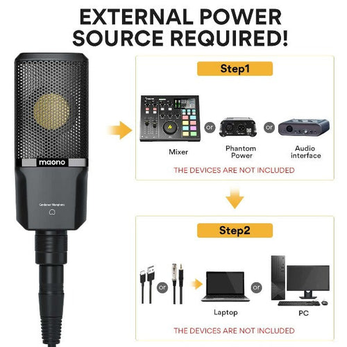PM500 Series Studio-quality XLR Microphone | MAONO