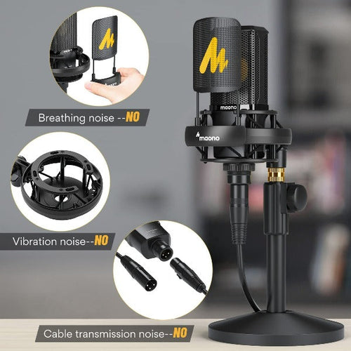 PM500 Series Studio-quality XLR Microphone | MAONO